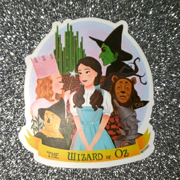 Movie | Design | Classic Movie Waterproof Sticker Wizard Of Oz | Poshmark